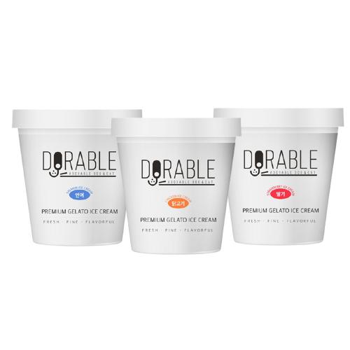 도러블 펫 아이스크림 474ml x 2개 (3종 택1) - 핏펫몰